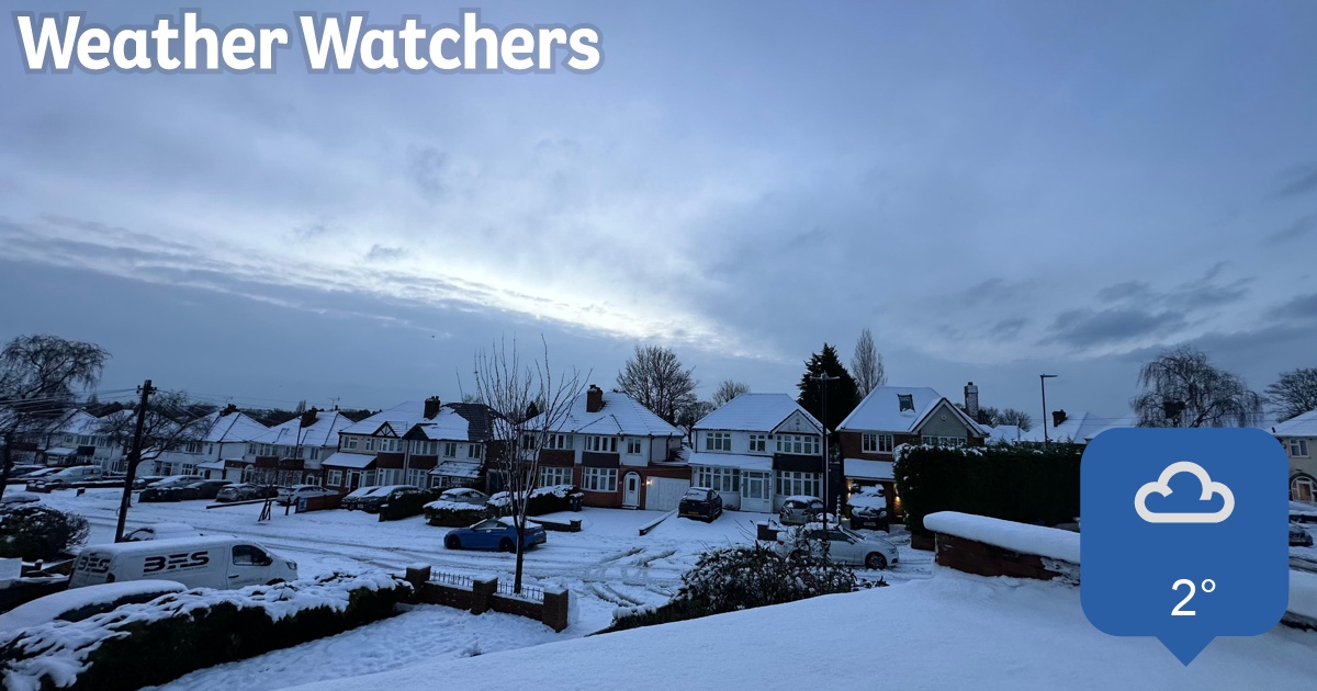 Report - BBC Weather Watchers